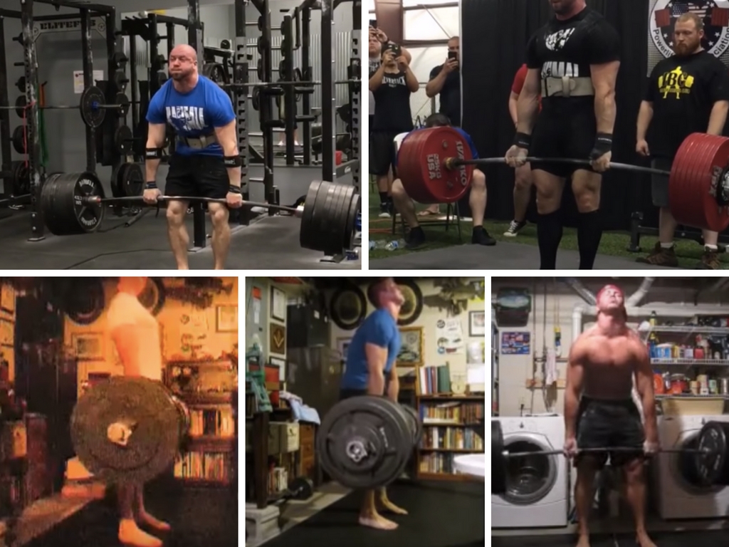 Deadlift Progress Video Shows Pete Rubish's Max Lifts from 550 to 900 ...