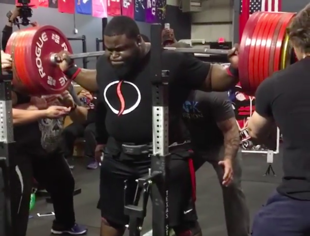 A Ridiculous Walkout and 1,015 Pound Raw Squat for Ray Williams! | BarBend