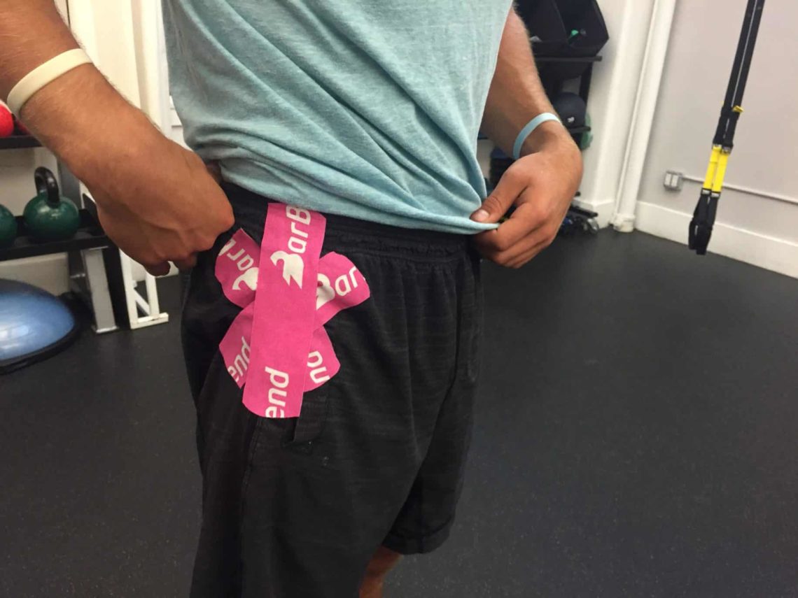 Kinesiology Taping for Hip Pain | BarBend