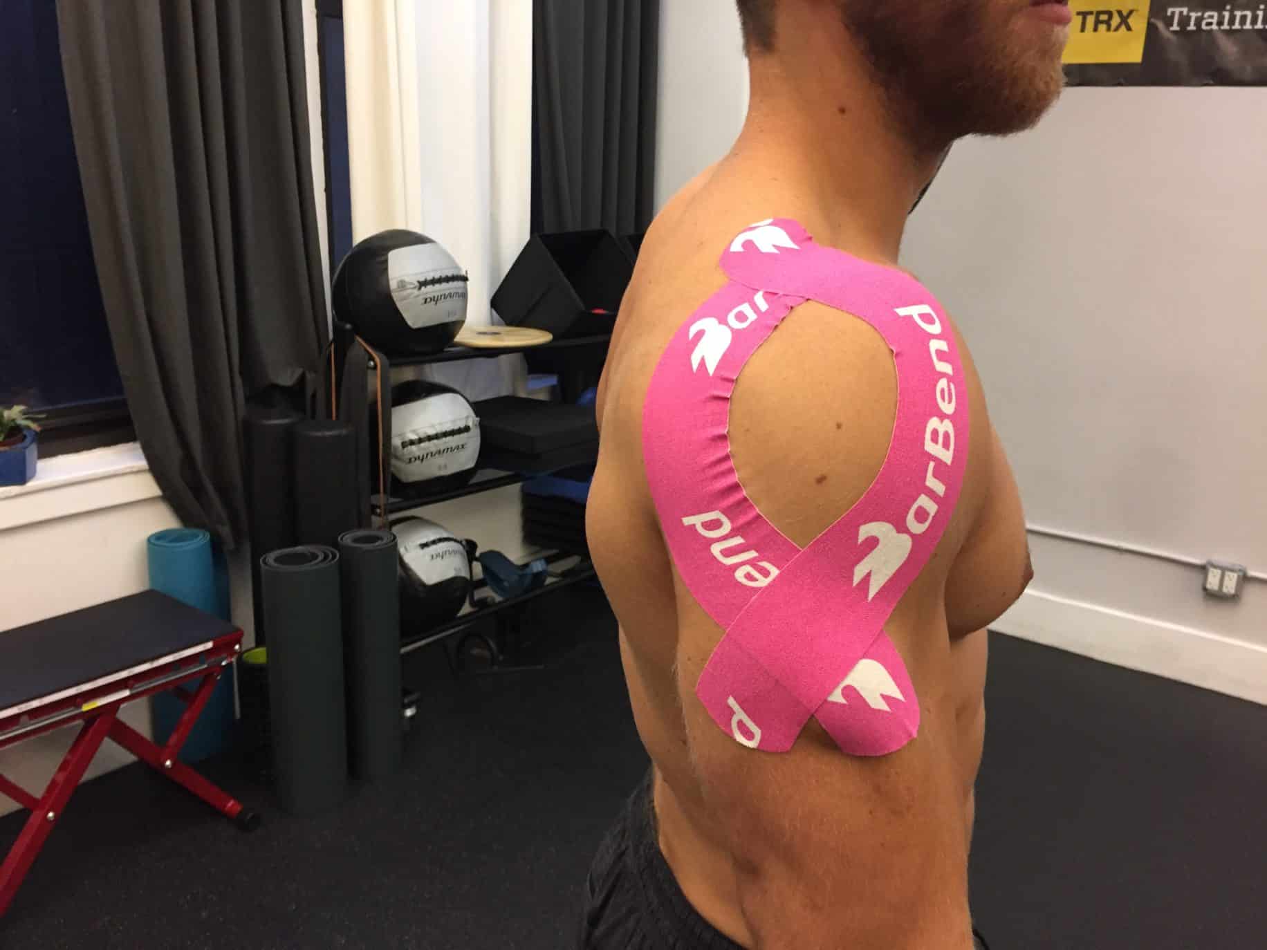 Kinesiology Taping the Rotator Cuff | BarBend