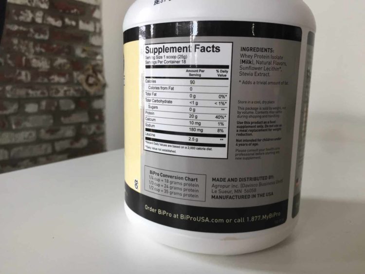 BiPro Whey Protein Isolate Review (2025 Update)