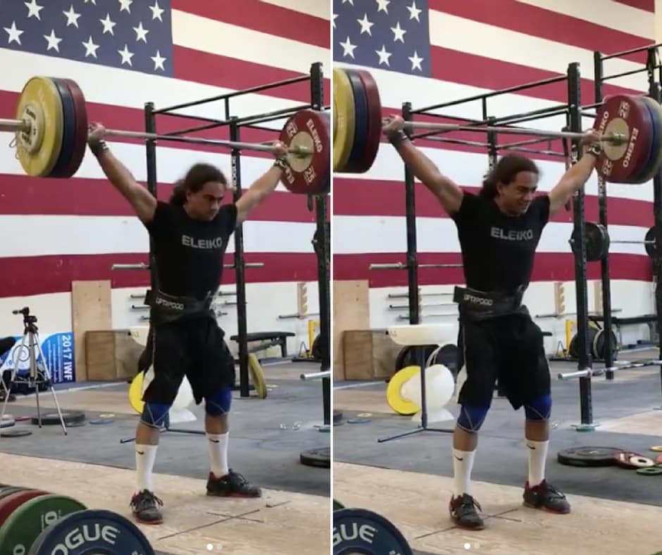Harrison Maurus Hits a 2-Rep Snatch PR of 150kg | BarBend