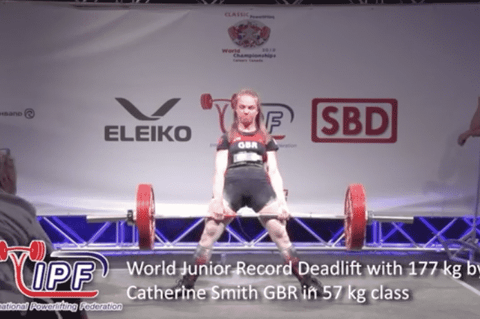 With 177kg Deadlift at ~57kg, Powerlifter Catherine Smith Sets New ...