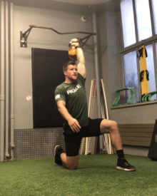 Turkish Get Up Exercise Guide | BarBend