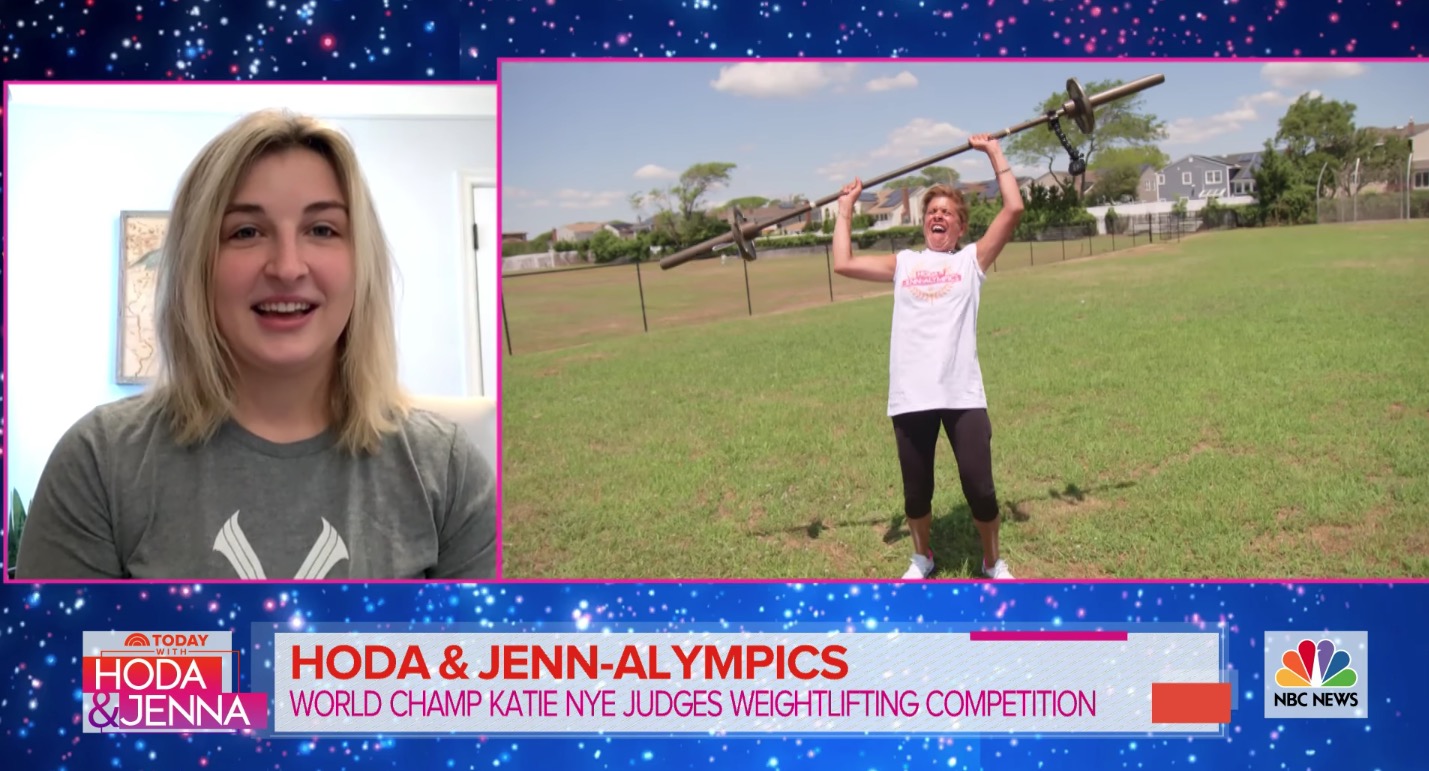 Watch Katherine Nye Judge "Today Show" Hosts on Their Weightlifting ...