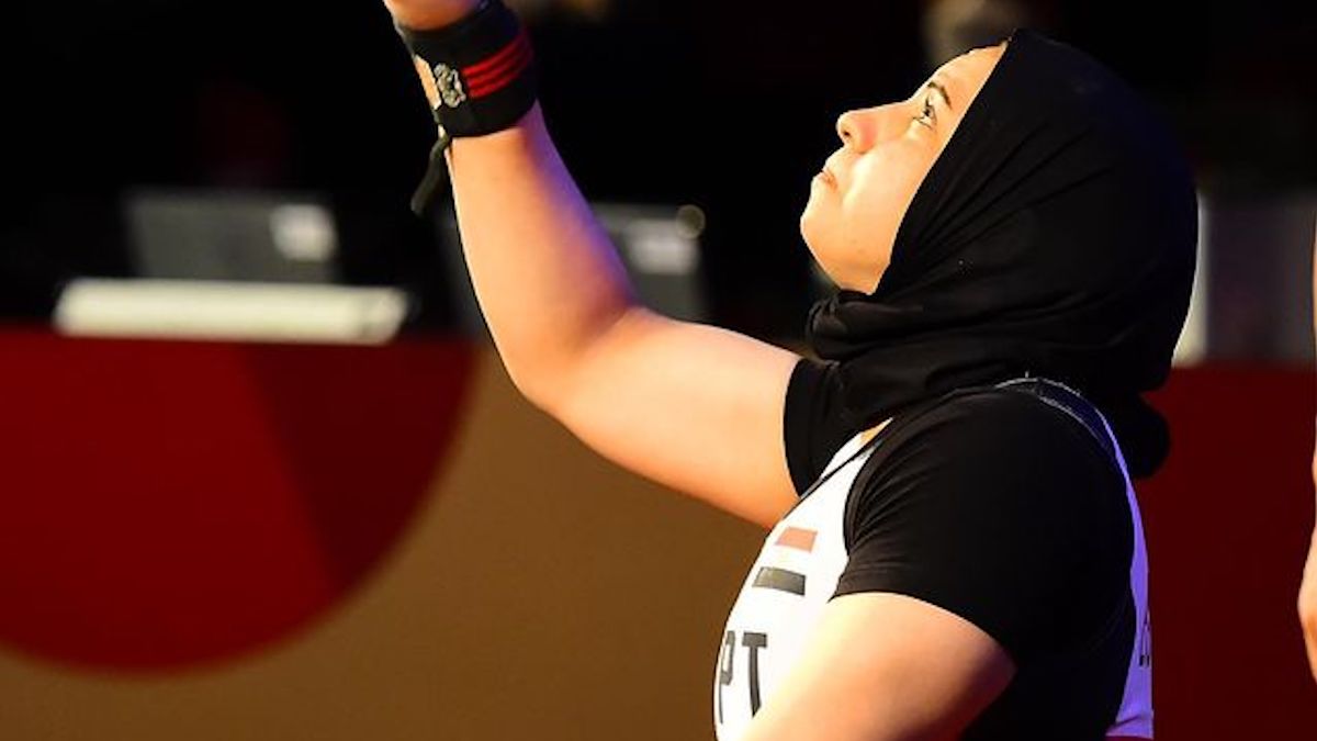 Rehab Ahmed (50KG) Sets Paralympic Bench Press Record of 120 Kilograms ...