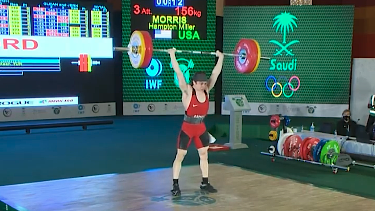 Hampton Morris Scores Two Youth World Records at 2021 IWF Youth World ...