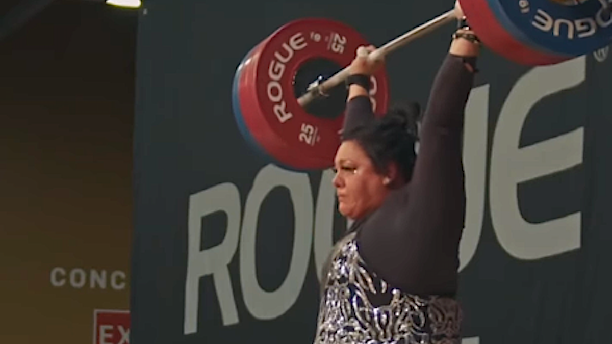 Mary Theisen-Lappen (+87KG) Hits New American Clean & Jerk Record of ...