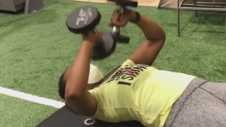 How to Do the Tate Press for Thicker Arms and Bigger Pressing Numbers ...