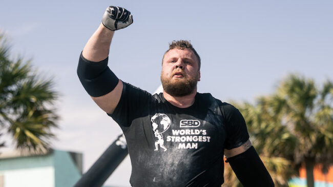 2023 World's Strongest Man Event 10 "Max Dumbbell" Results | BarBend
