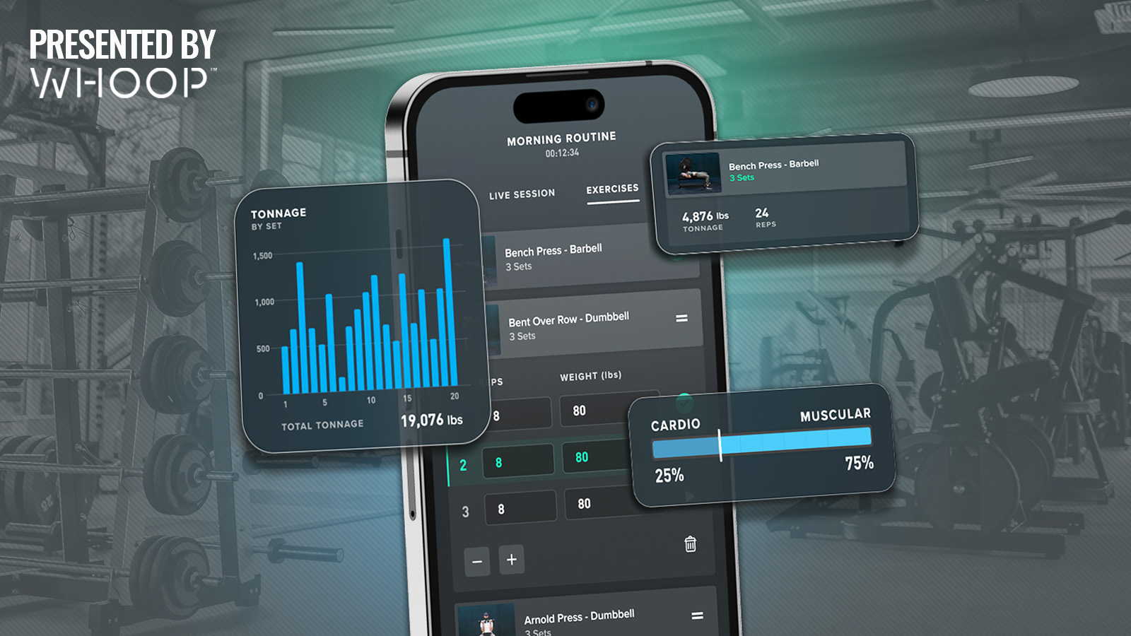 WHOOP Announces New Groundbreaking Strength Trainer Feature | BarBend