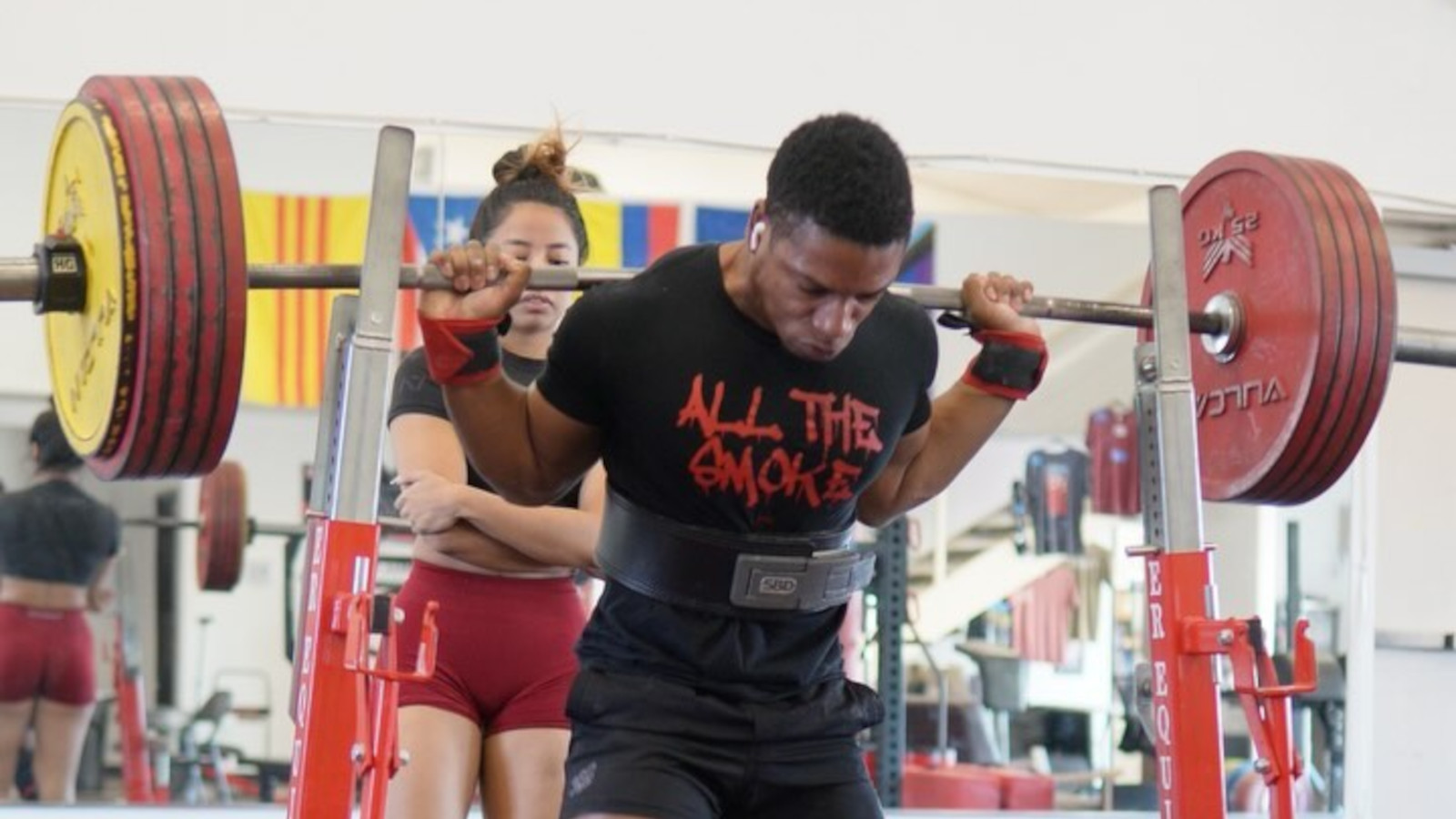Austin Perkins (75KG) Raw Squats 1.5 Kilograms Over IPF World Record for a Triple In Training ...