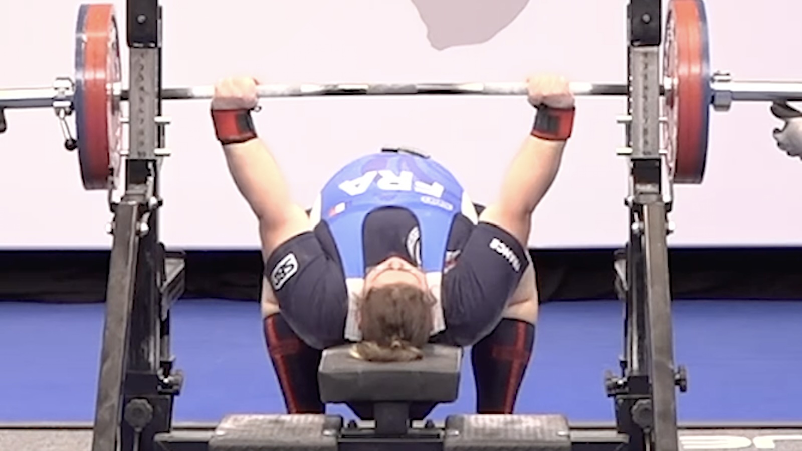 Amélie Mierger (+84KG) Sets IPF Raw Bench Press World Record of 165 Kilograms at 2024 EPF ...