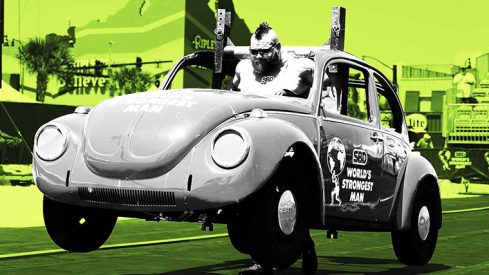 2024 World’s Strongest Man Event 5 “Car Walk” Results | BarBend