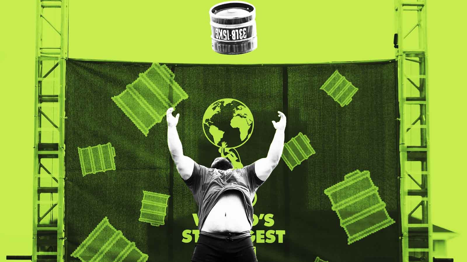 3 Strongmen Break Keg Toss World Record at 2024 World's Strongest Man ...