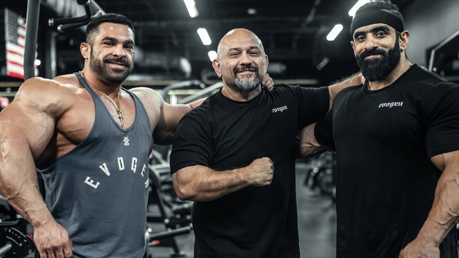 Champions Unite — Hadi Choopan's & Derek Lunsford's FST-7 Training During 2024 Olympia Prep ...