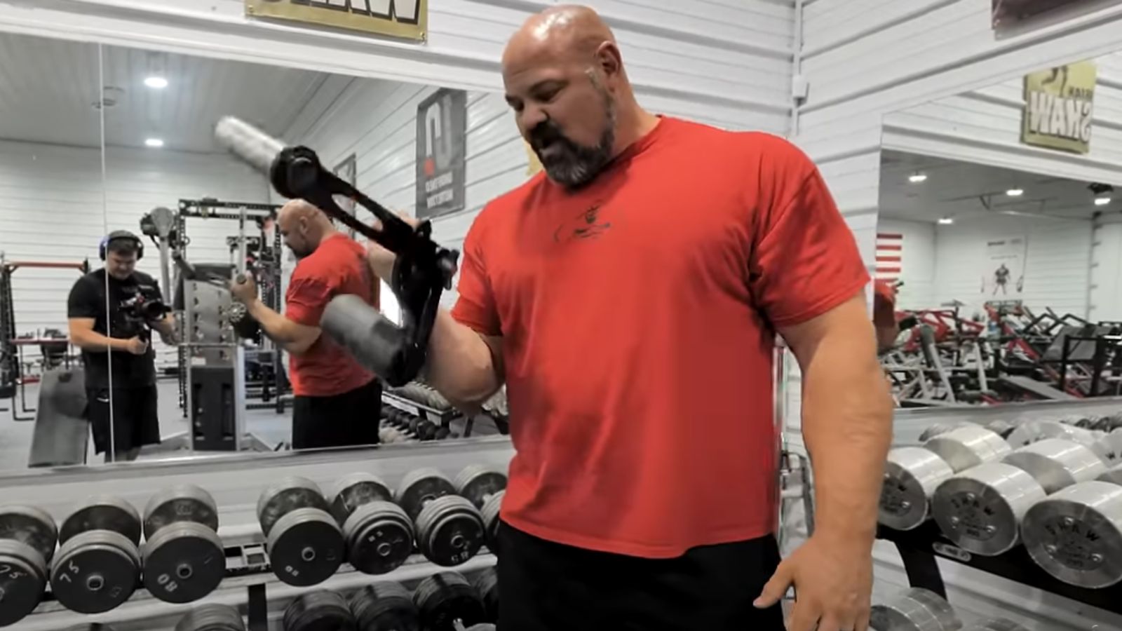 Brian Shaw's Home Gym: the 3 Weirdest Items | BarBend