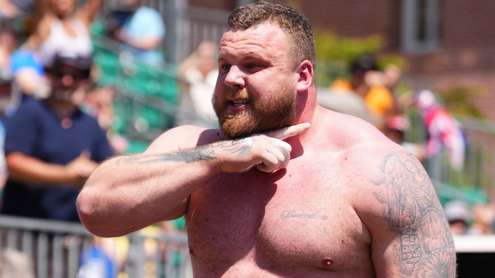 2025 World's Strongest Man Stone Medley Results | BarBend